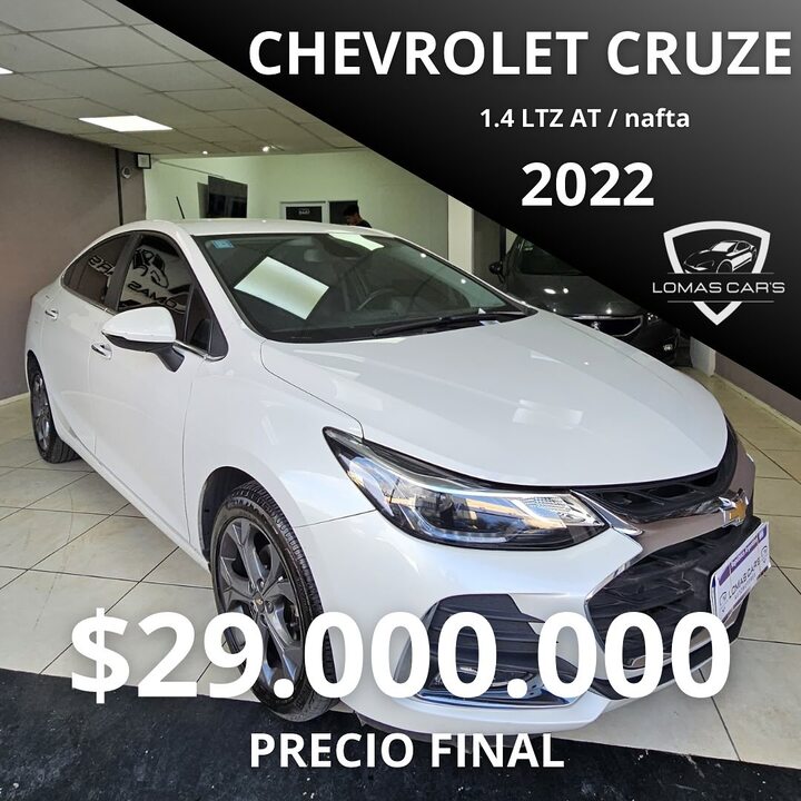 Chevrolet Cruze 2022 – Automotores en Lomas de Zamora – Lomas Cars